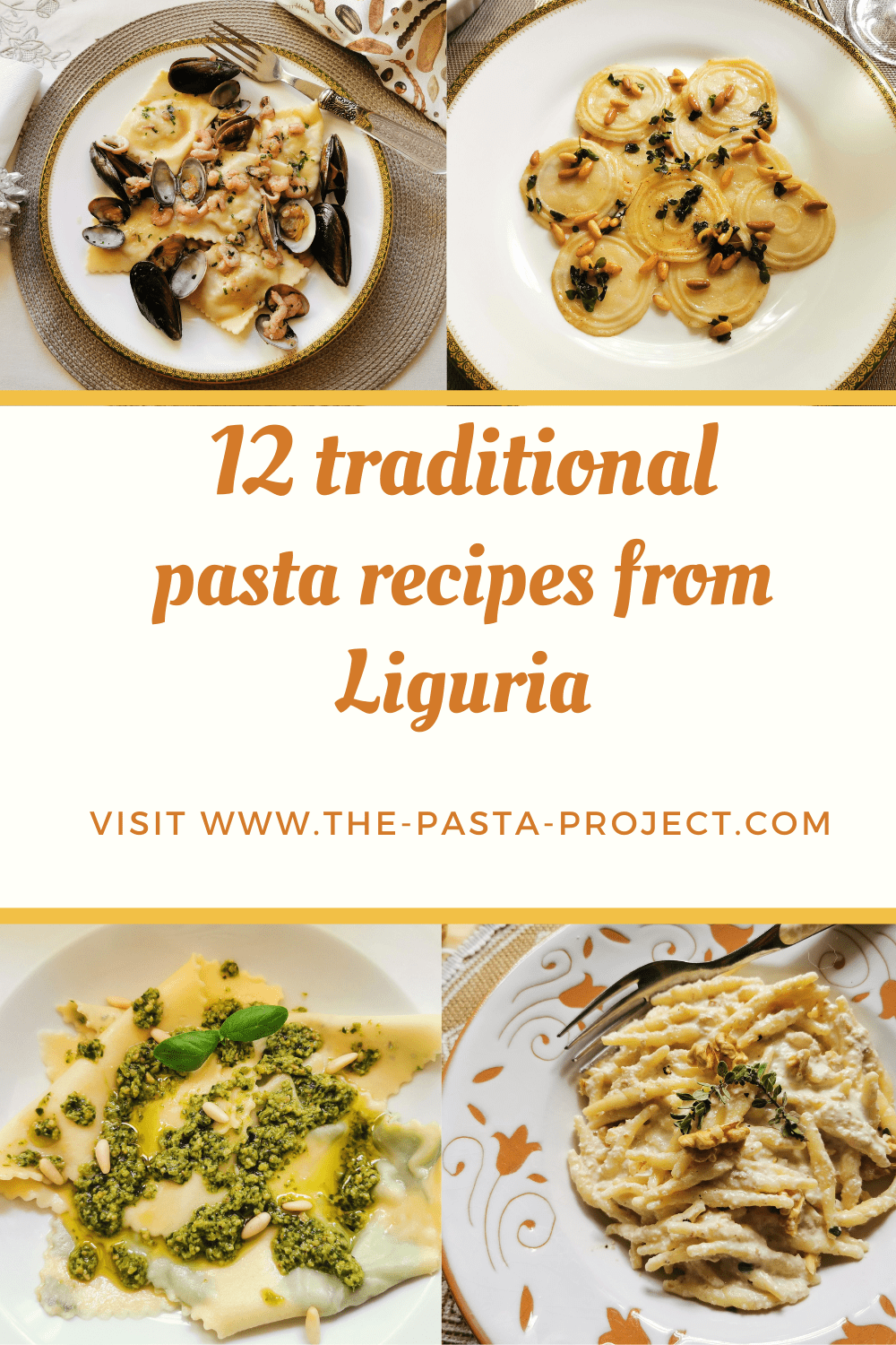 12 pasta recipes from Liguria. – The Pasta Project