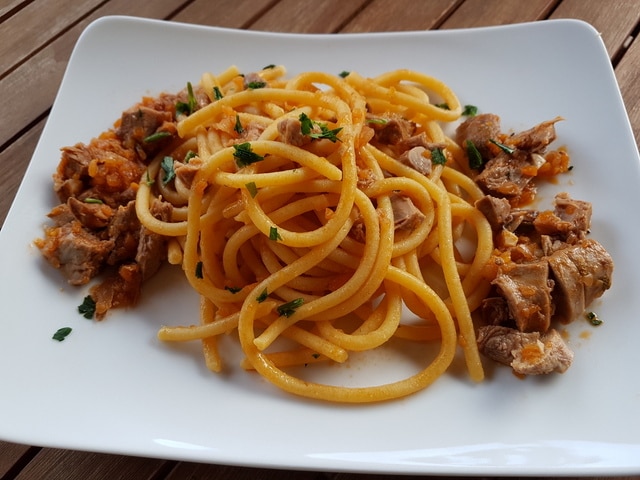 Bigoli with Duck Ragu from Veneto, Italy – The Pasta Project