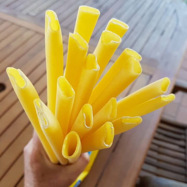 Candele: Long Pasta Candles – The Pasta Project