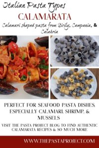 Calamarata pasta from Southern Italy. – The Pasta Project