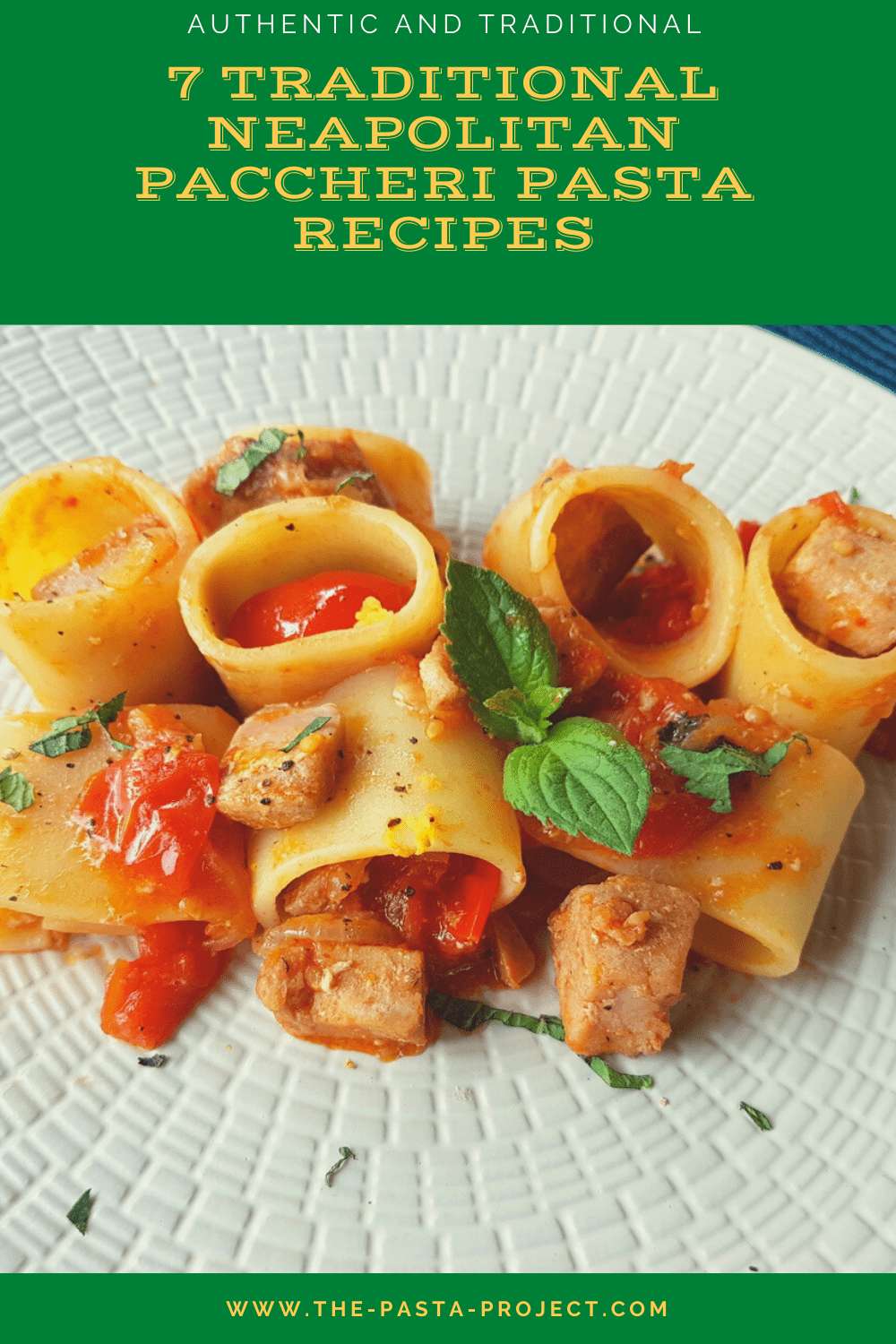7 Italian Paccheri Recipes Worth Trying. – The Pasta Project