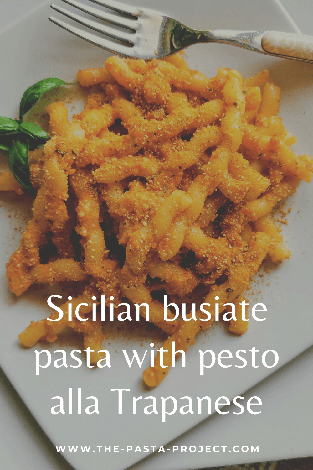 Busiate pasta with Trapanese pesto from Trapani – The Pasta Project