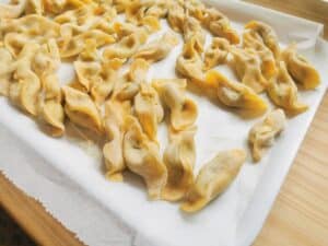 Casoncelli pasta (casonsei) from Lombardy. – The Pasta Project