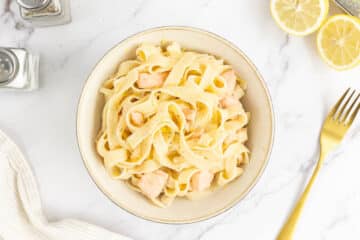 Creamy Lemon Salmon Pasta – The Pasta Project