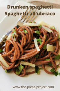 Drunken Spaghetti Recipe (red wine pasta) – The Pasta Project