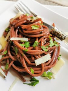 Drunken Spaghetti Recipe (red wine pasta) – The Pasta Project