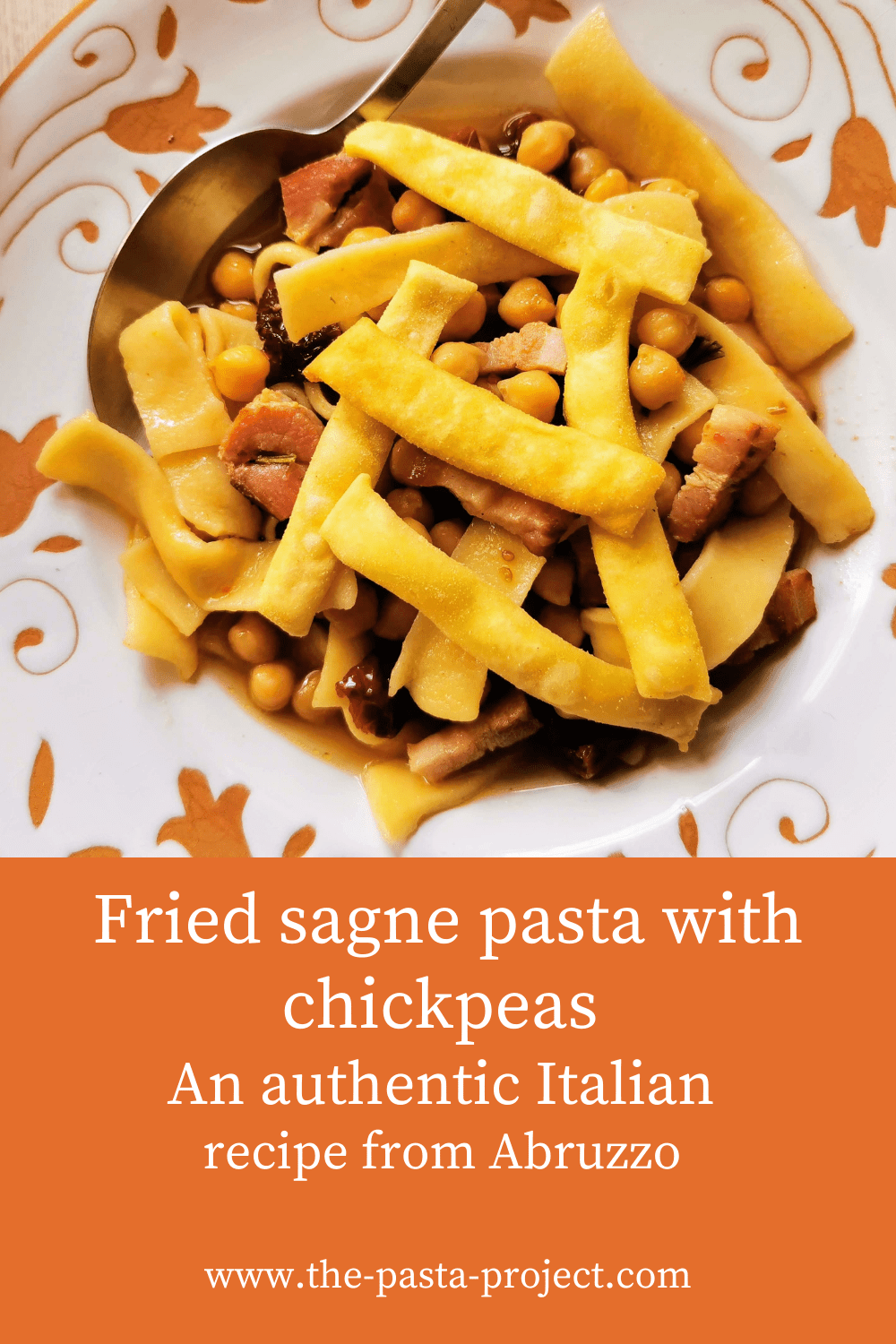 Fried Sagne with Chickpeas: Recipe from Abruzzo. – The Pasta Project