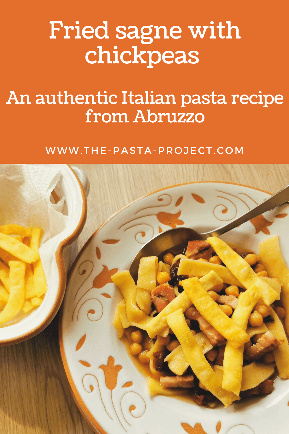 Fried Sagne with Chickpeas: Recipe from Abruzzo. – The Pasta Project