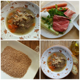 Homemade beef broth with whole-wheat grattoni pasta. – Page 2 of 2 ...