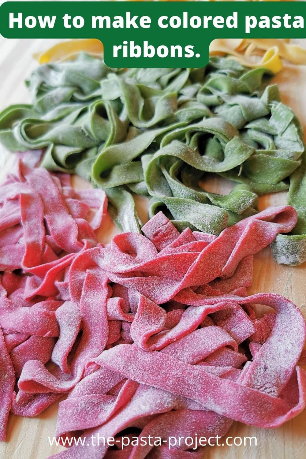 How to Make Colored Pasta at Home – The Pasta Project
