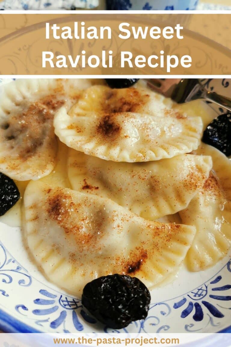 Ravioli Dolci (Italian Sweet Ravioli) – The Pasta Project