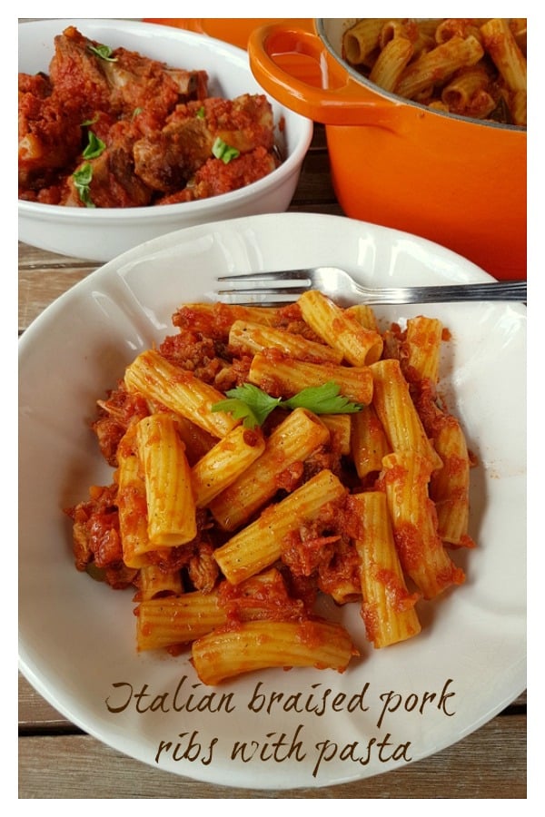 Italian Braised Pork Ribs with Pasta. – The Pasta Project