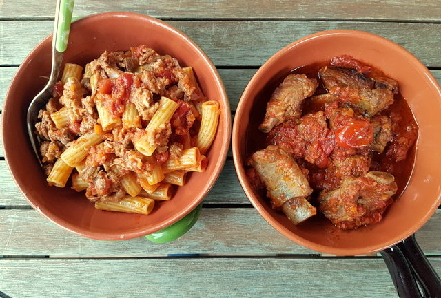 Italian Braised Pork Ribs with Pasta. - The Pasta Project