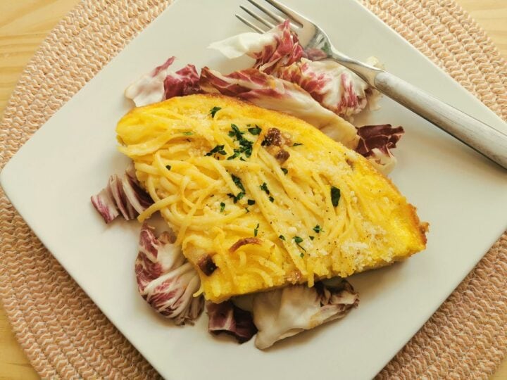 How to Make Italian Spaghetti Carbonara Frittata. – The Pasta Project
