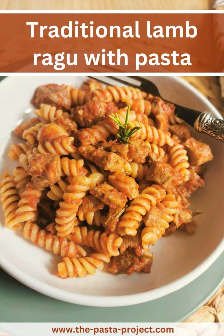 Pasta with Lamb Ragu (Lamb Sugo) – The Pasta Project