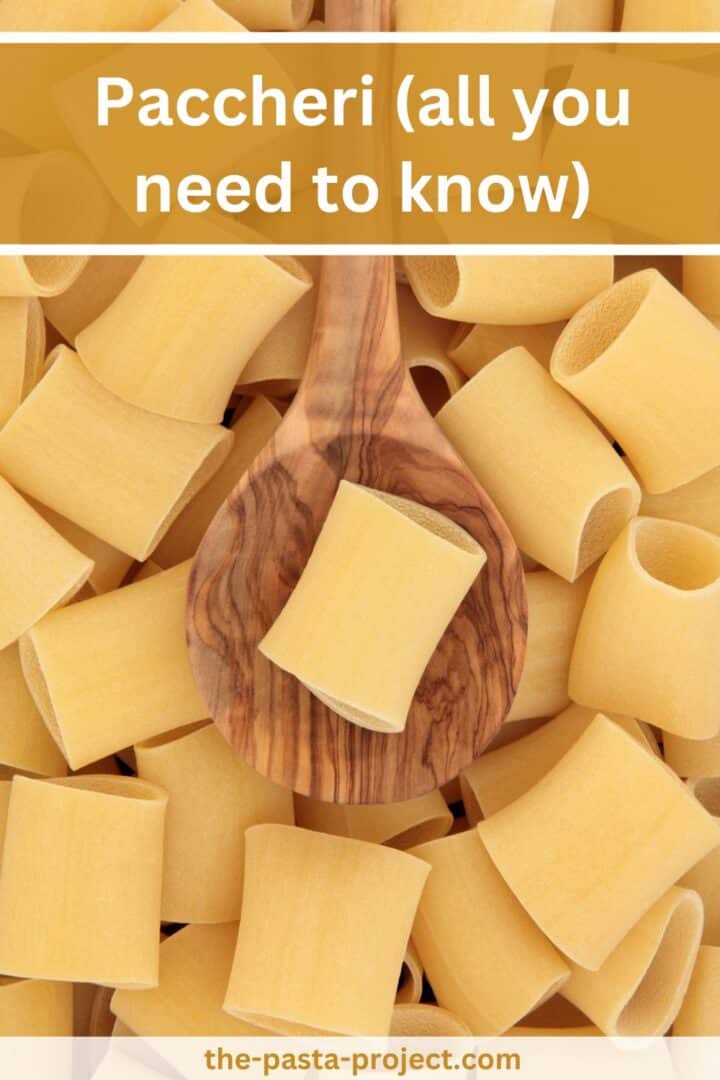 Paccheri (everything you need to know) – The Pasta Project