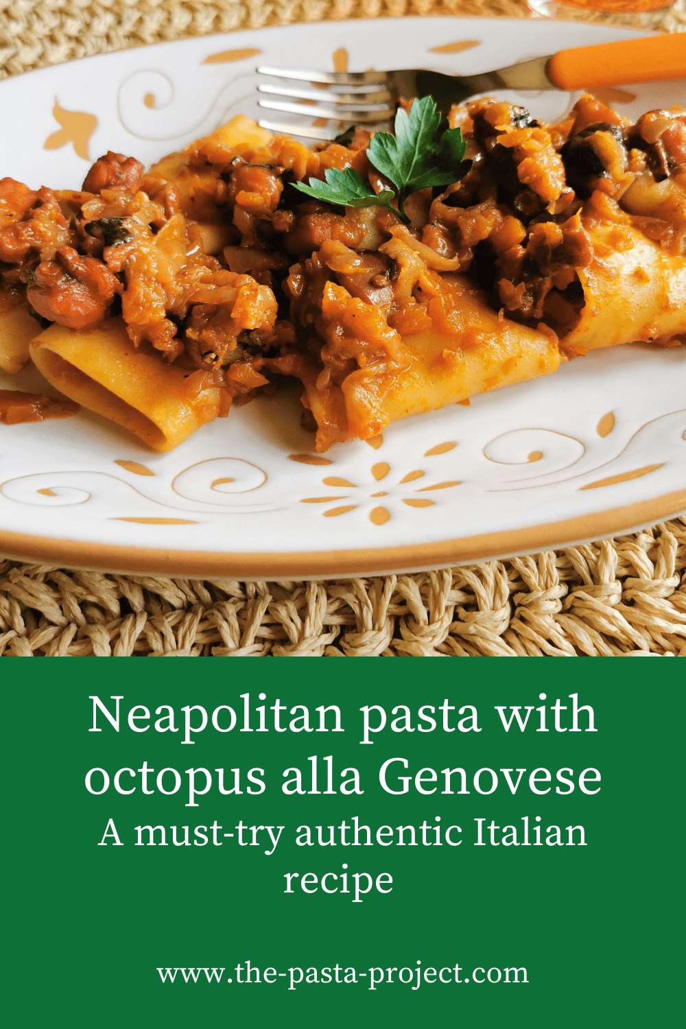 Pasta with Octopus alla Genovese – The Pasta Project