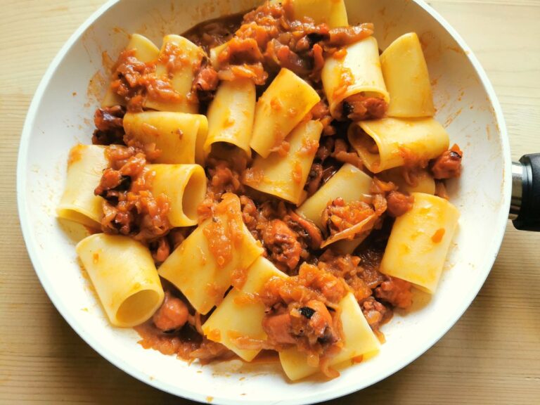 Pasta with Octopus alla Genovese – The Pasta Project
