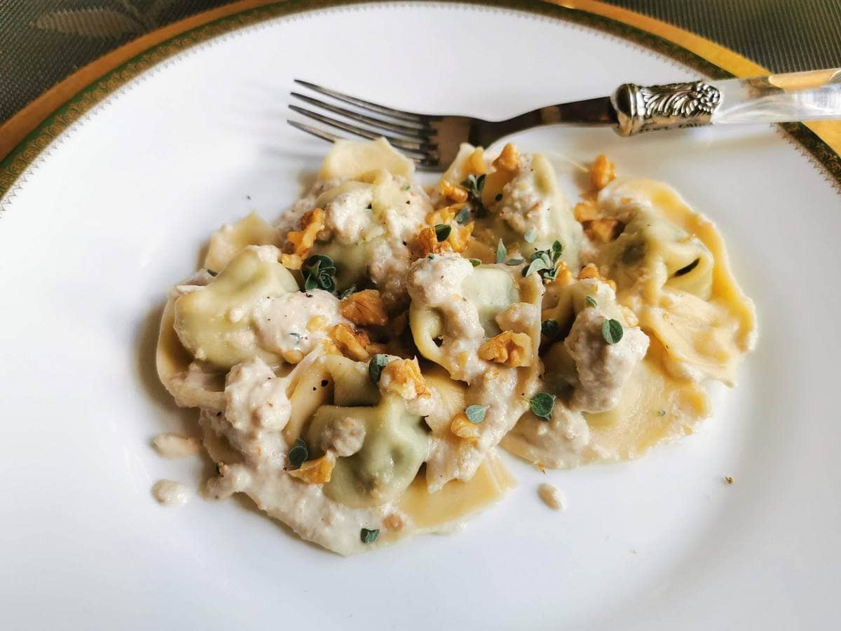 Pansotti Pasta with Walnut Sauce Recipe from Liguria – The Pasta Project