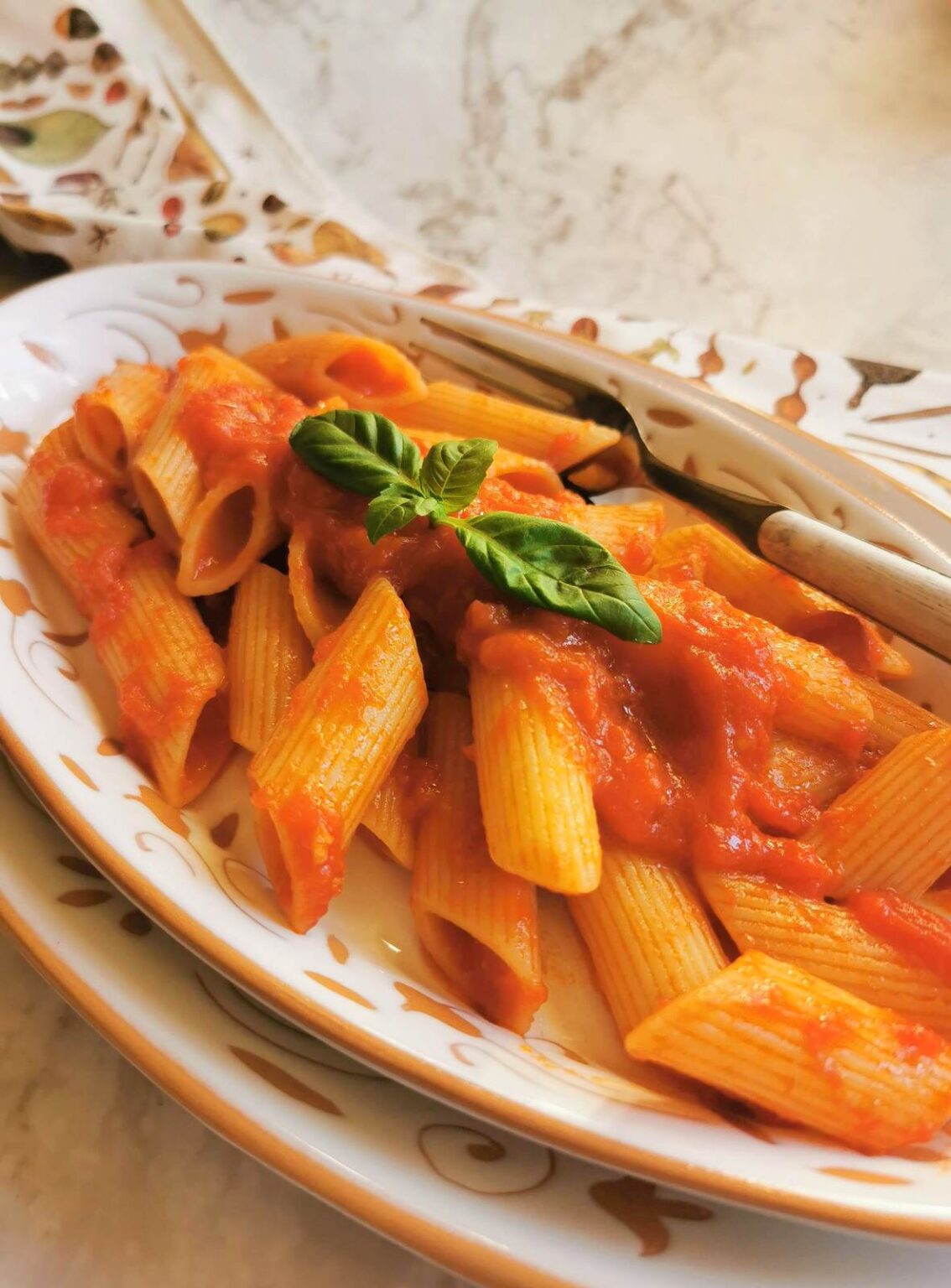 Penne Pomodoro Recipe (easy tomato basil pasta). – The Pasta Project