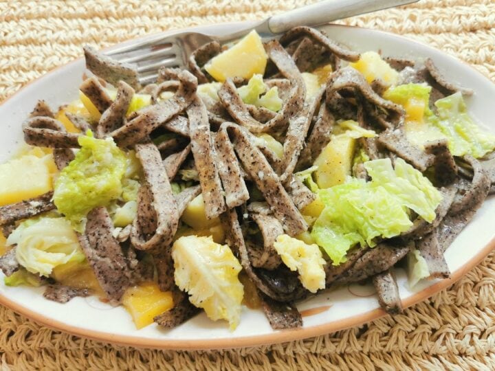 Pizzoccheri alla Valtellinese Italian Buckwheat Pasta. – The Pasta Project