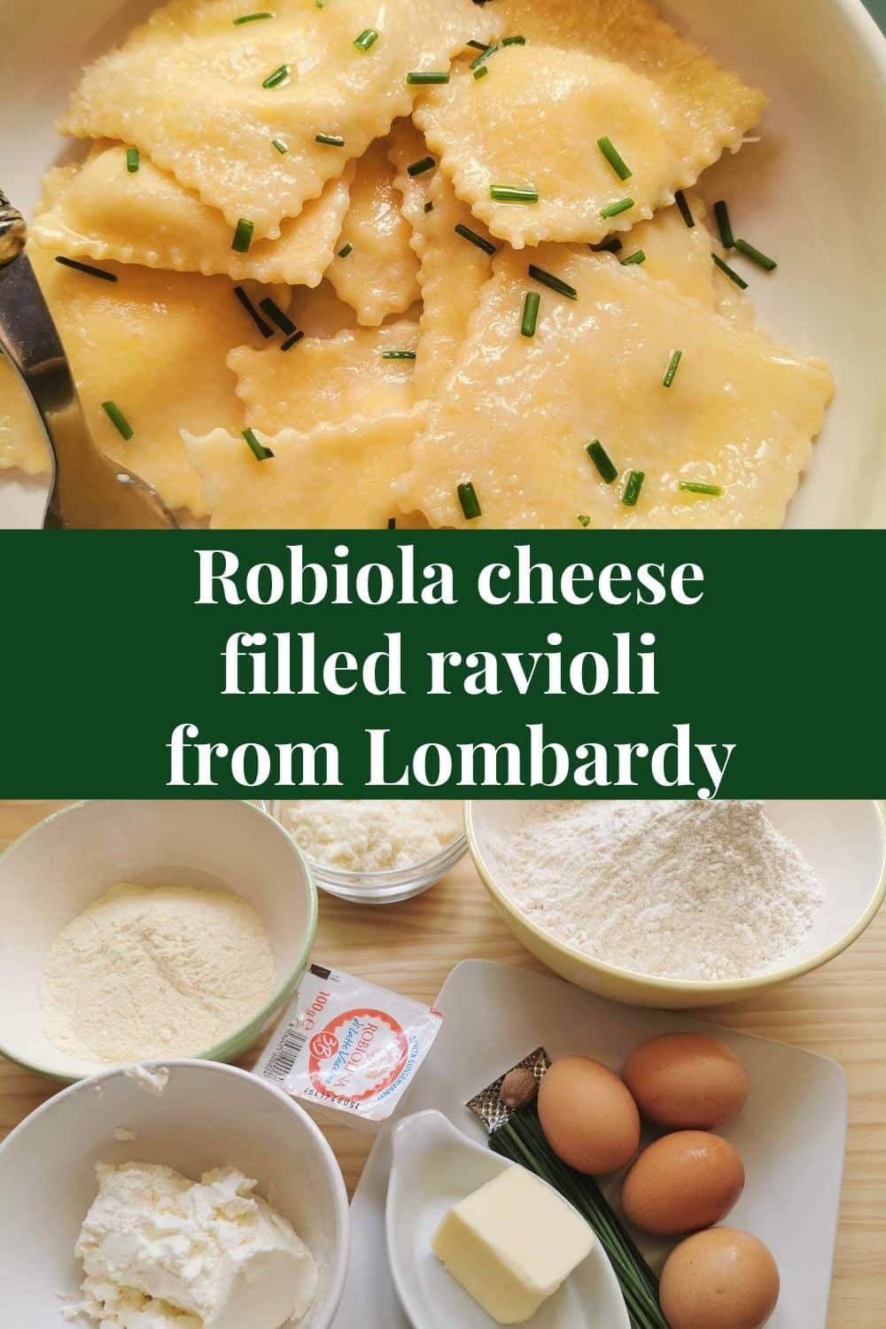 Robiola cheese ravioli. – The Pasta Project