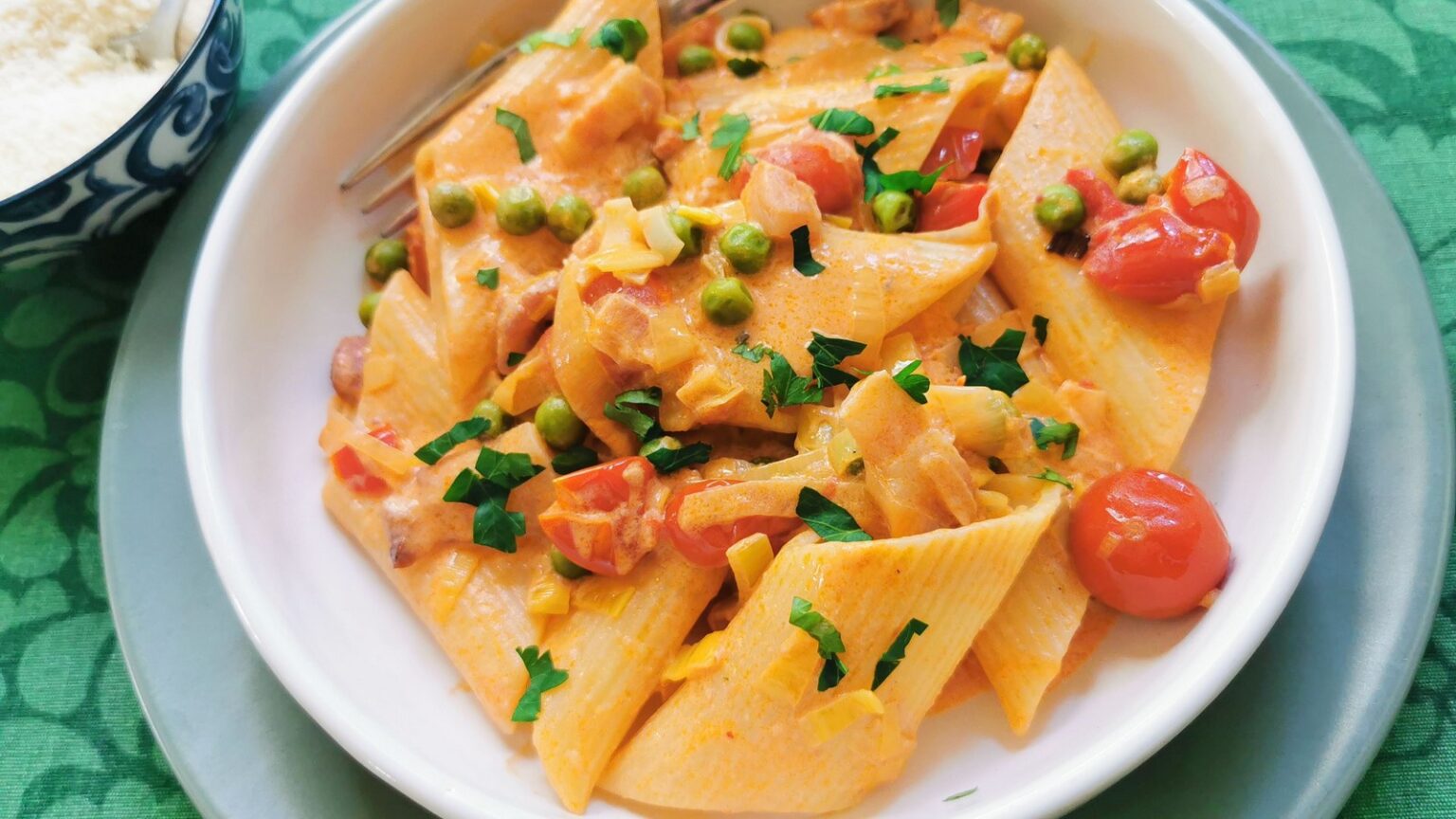 Seven Ps Pasta Recipe from Tuscany (Penne alle Sette P) – The Pasta Project
