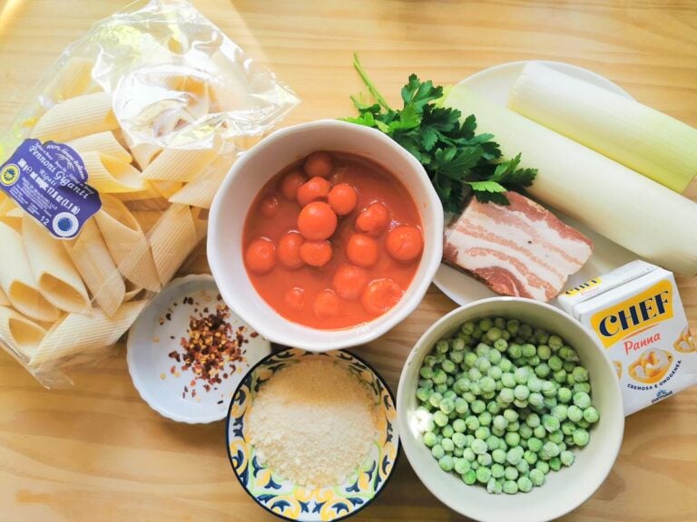 Seven Ps Pasta Recipe from Tuscany (Penne alle Sette P) – The Pasta Project