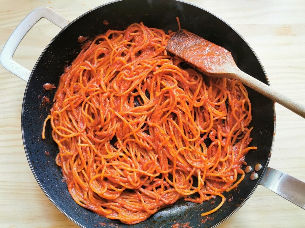 Authentic Spaghetti all’Assassina Spicy Charred Pasta Recipe. – The Pasta Project