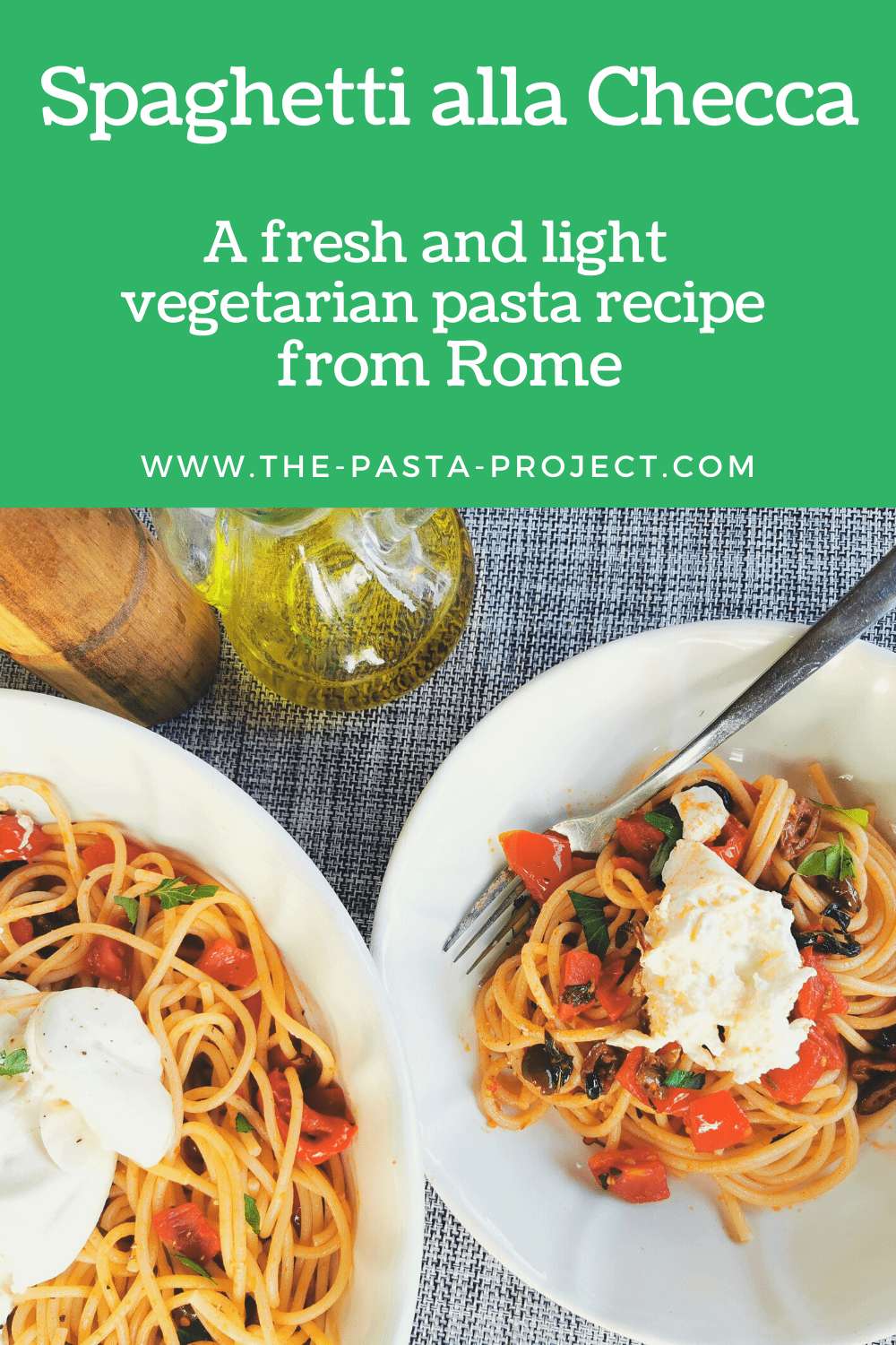 Spaghetti alla Checca Recipe from Rome – The Pasta Project