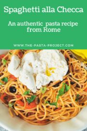Spaghetti alla Checca Recipe from Rome – The Pasta Project