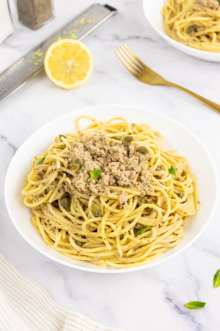 Canned Tuna Pasta Recipe – The Pasta Project