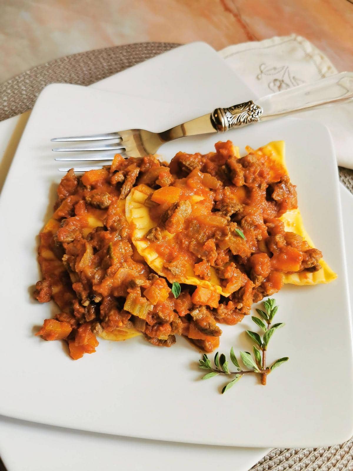 Traditional Homemade Ricotta Ravioli Recipe from Marche. – The Pasta ...