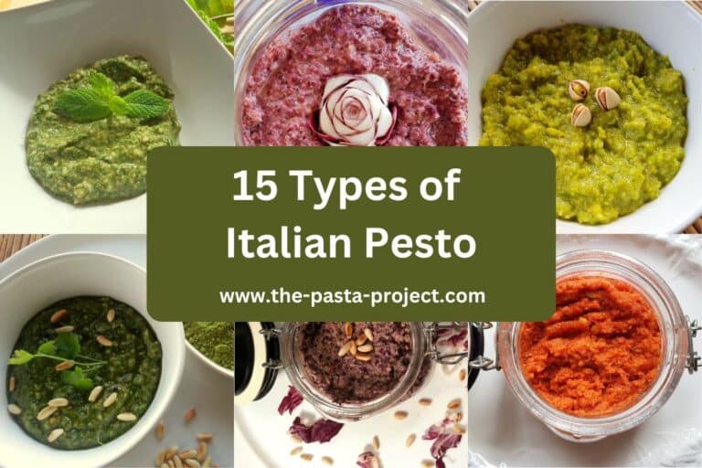 15 Types of Pesto (Authentic Italian Recipes) – The Pasta Project