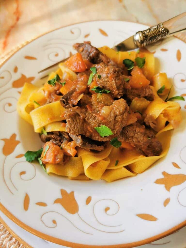 Venison Ragu with Pappardelle – The Pasta Project
