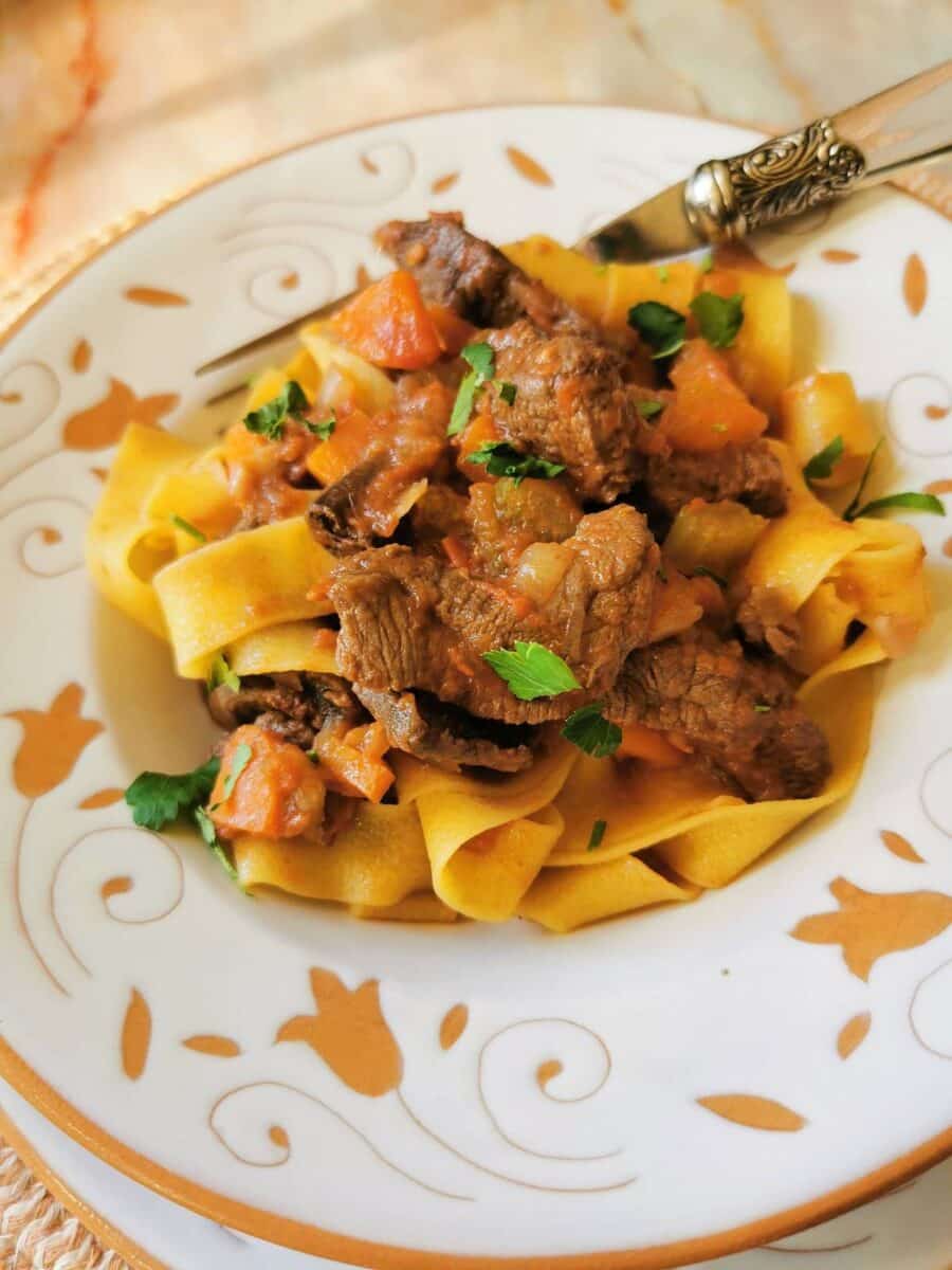 Venison Ragu with Pappardelle – The Pasta Project
