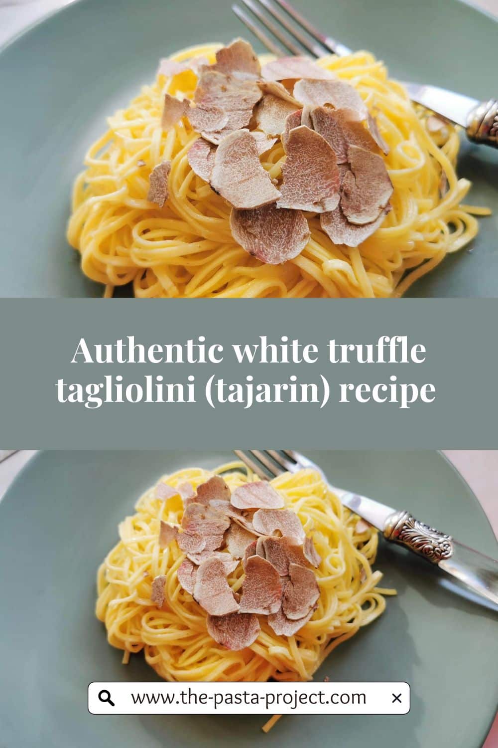 Tagliolini pasta with white truffle. – The Pasta Project