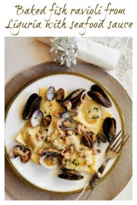 Baked fish ravioli from Liguria. – The Pasta Project