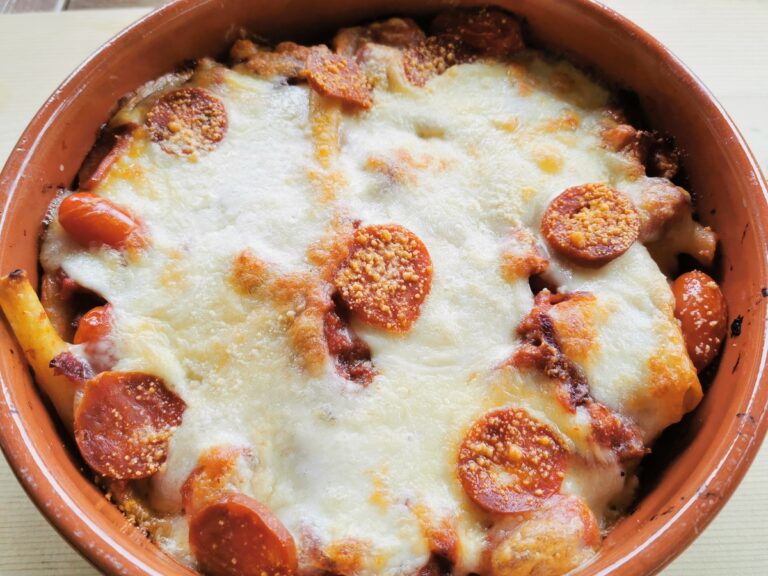 Baked Ziti or Zitoni Pasta with Spicy Sausage – The Pasta Project