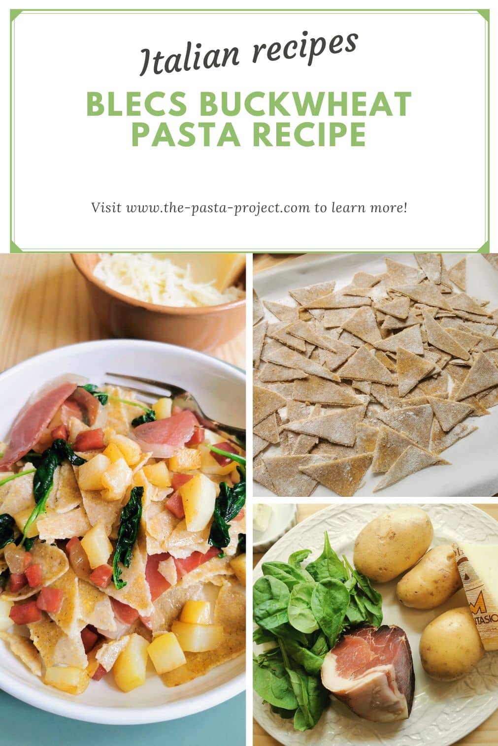 How to make blecs buckwheat pasta from Friuli – The Pasta Project