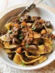 Pappardelle with braised hare ragu – The Pasta Project