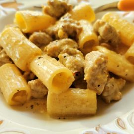 Rigatoni, pasta with ridges. – The Pasta Project