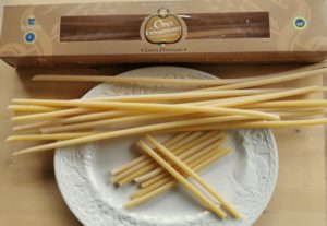 Baked Ziti or Zitoni pasta with spicy sausage. – The Pasta Project