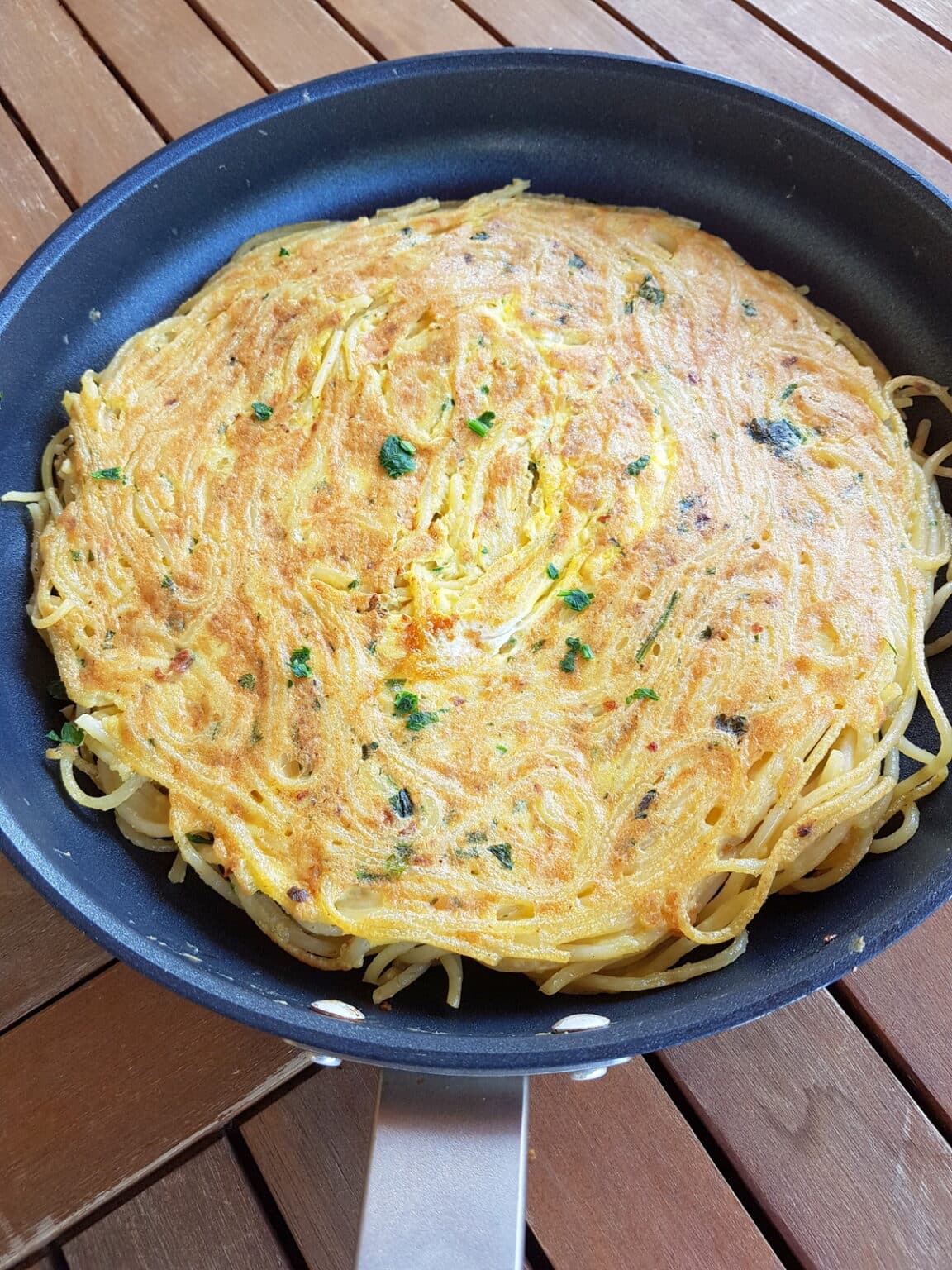 Pasta Frittata from Basilicata, Italy – The Pasta Project