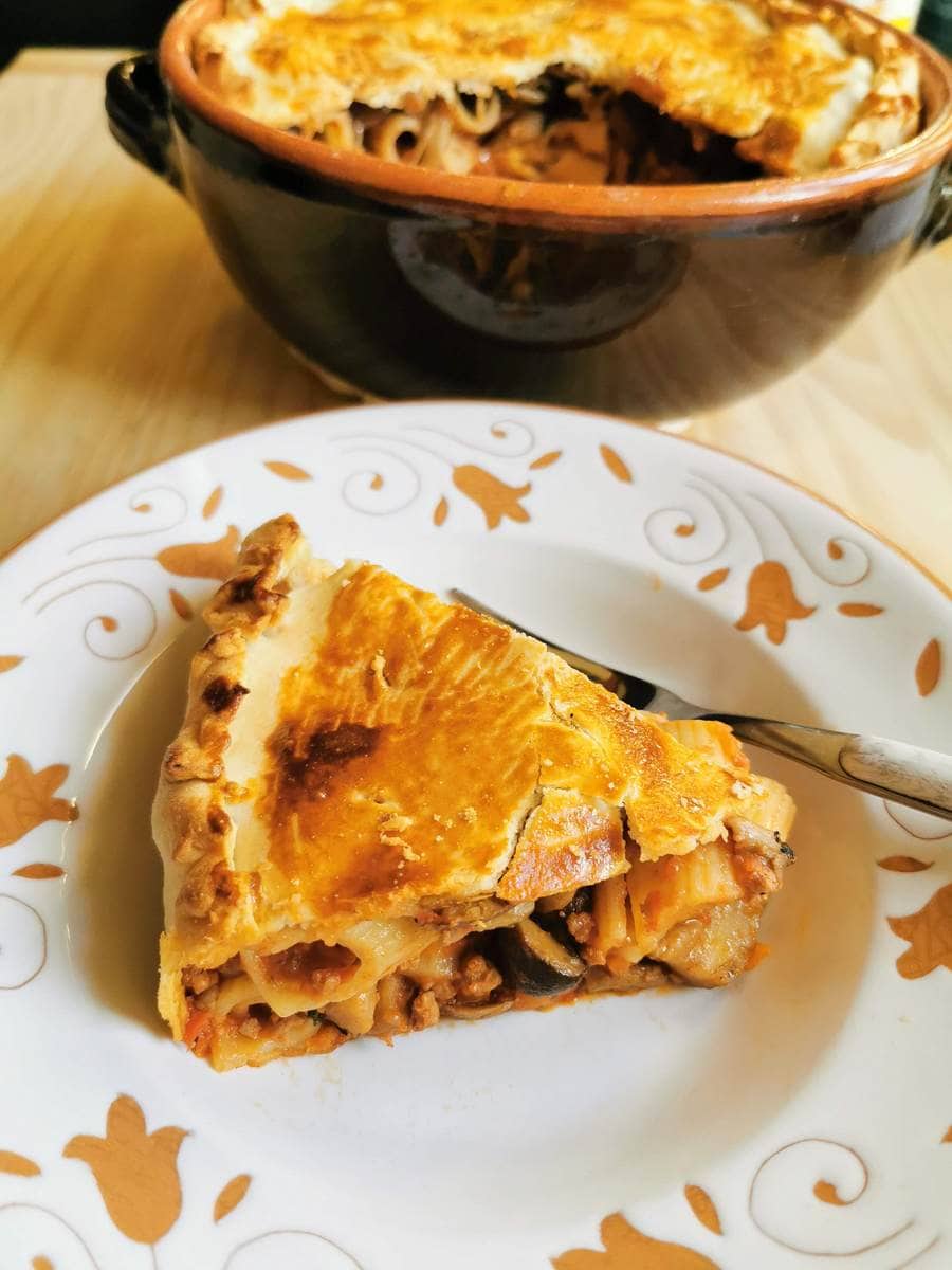 Pasta Pie with Pastry Rigatoni Pasticciati – The Pasta Project