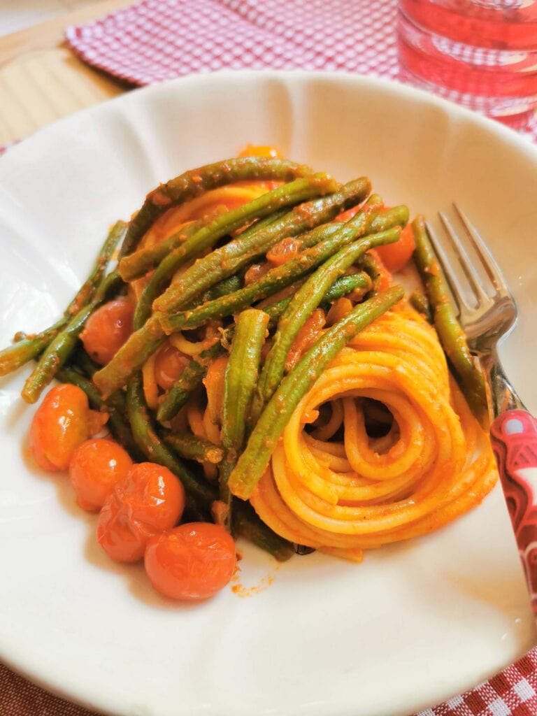Spaghetti with Green Beans – The Pasta Project