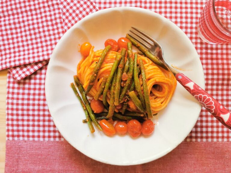 Spaghetti with Green Beans – The Pasta Project