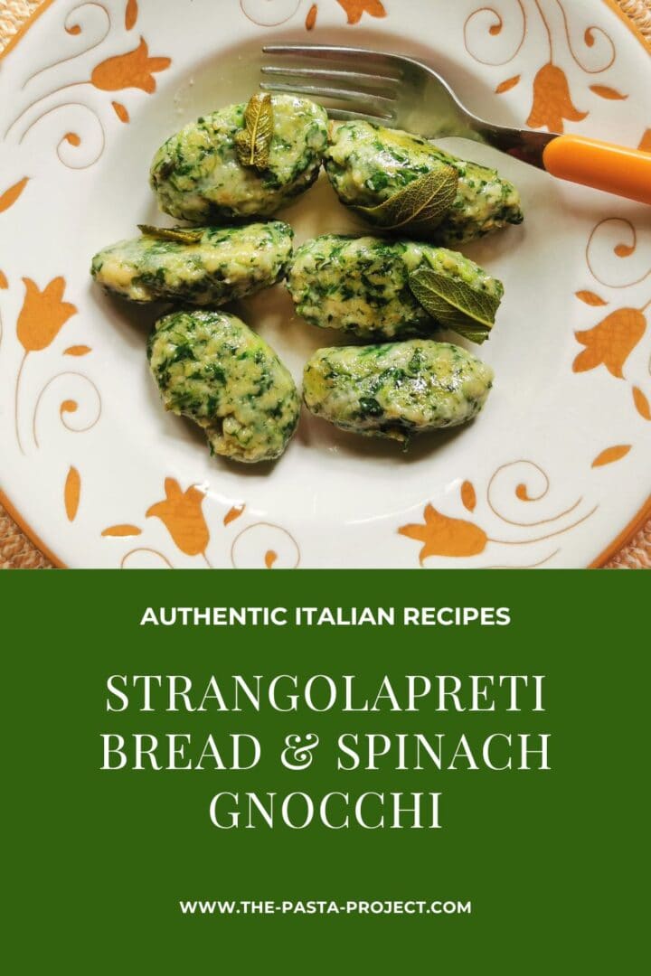 Strangolapreti (spinach and bread gnocchi) – The Pasta Project